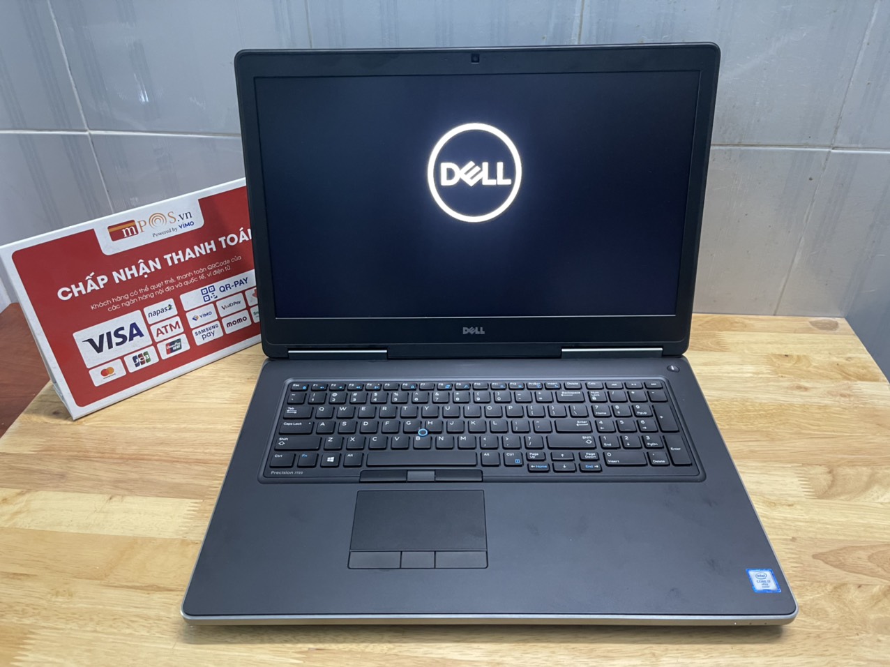 Laptop Đồ họa Dell 7730 core i7 8850H ram 32gb ssd 1000GB ca