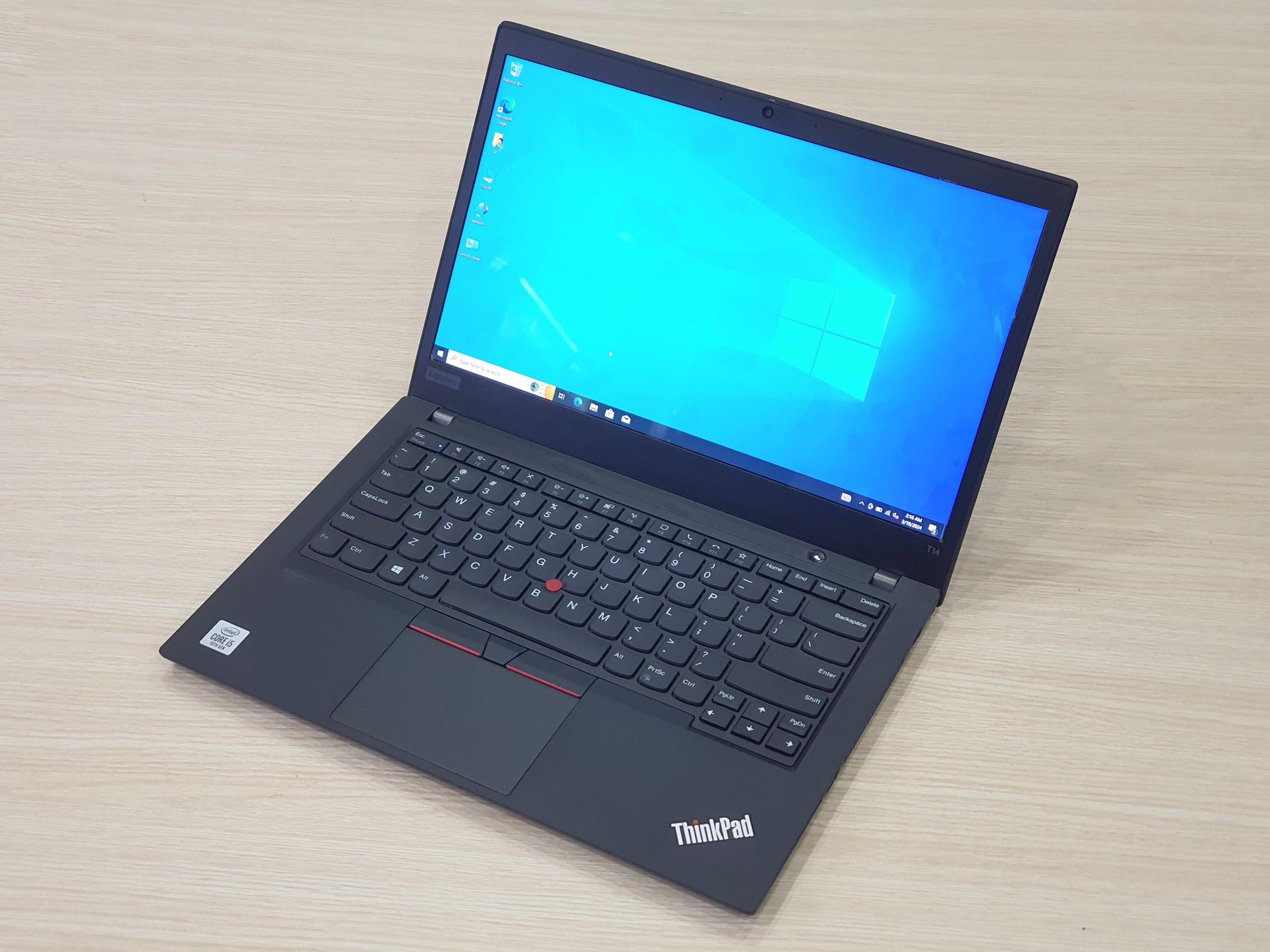Laptop xách tay Thinkpad T14 core i7 1051U Ram 16gb ssd 256